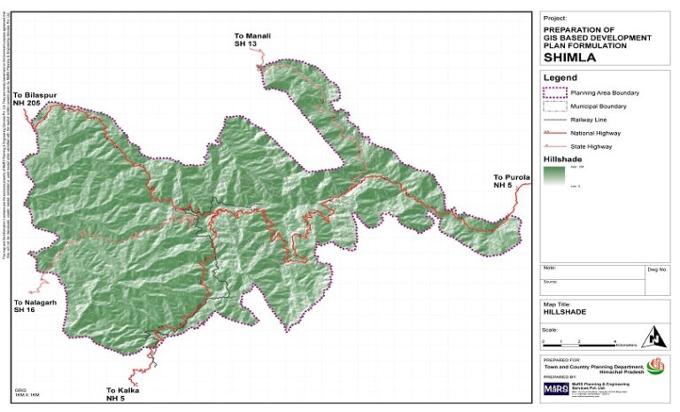 GIS Based Development Plan Formulation for Amrut City Shimla and its ...